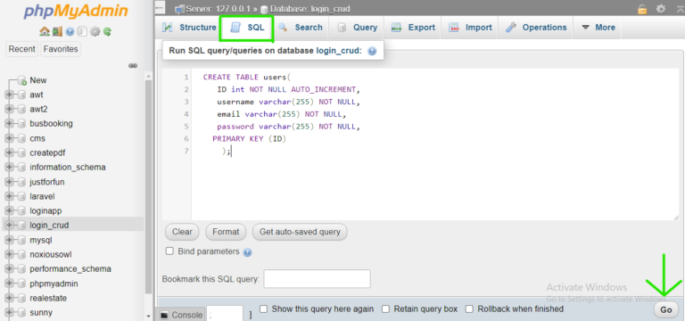Create Crud Application In Php Using Mysql For Beginners